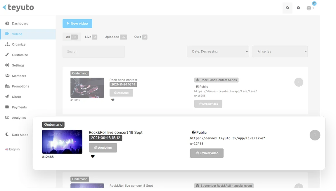 Teyuto | OTT Platforms, Video Monetization, VOD & Live Streaming